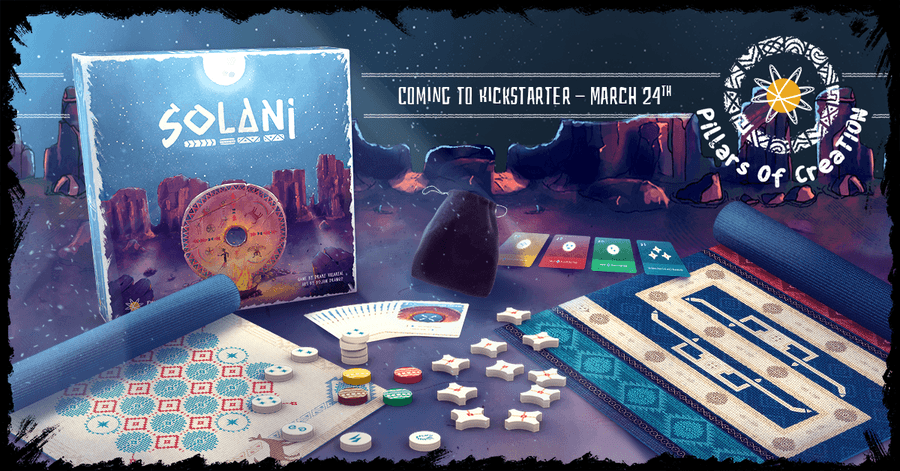 Solani + The Girl Who Made The Stars - 那隻哈士奇挖的桌遊坑